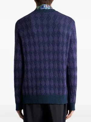 Etro Wool Jacquard Sweater