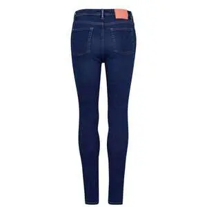 Acne Studios Slim Fit Logo Jeans