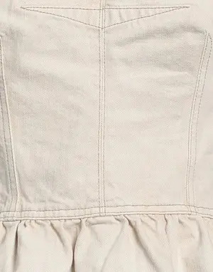 Isabel Marant Étoile Color Denim Strapless Tube Top