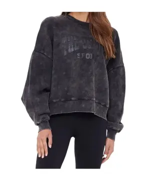 The Upside Cosmic Paloma Crew-neck Sweatshirt - Black