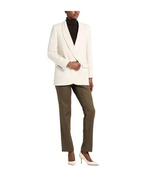 Brunello Cucinelli Double-breasted Knit Blazer