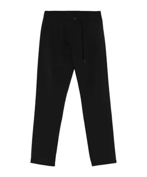 Black Wash Loungewear For Men