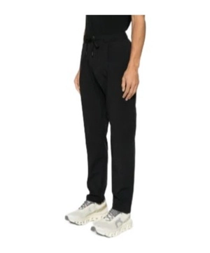 Herno Drawstring Ruffled Trousers - Black
