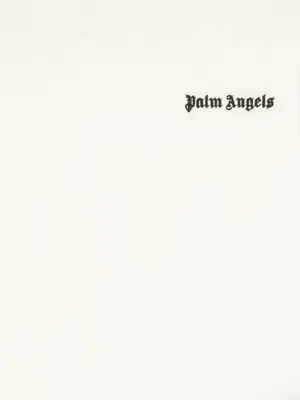 Palm Angels Logo-embroidered Cotton T-shirt