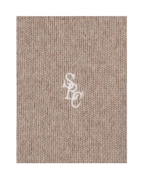 SPORTY  RICH Sporty & Rich Embroidered Knit Trousers