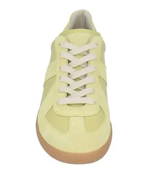 MAISON MARGIELA Low-top Suede Sneakers - Green