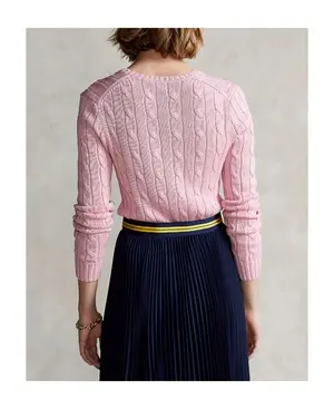 Polo Ralph Lauren Twisted Knitted V-neck Sweater