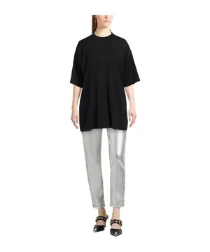 Balenciaga Oversized T-shirt With Graphic Print