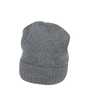 Brunello Cucinelli Solid Color Hats - Gray