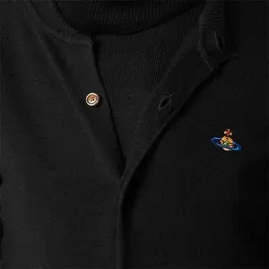 VIVIENNE WESTWOOD Logo Embroidered Cardigan