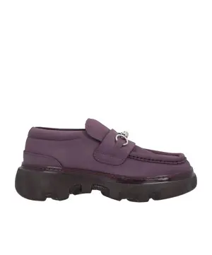 Burberry Thick-soled Loafers - Black