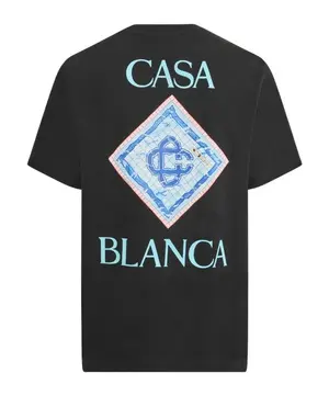 Casablanca Logo Crew Neck T-shirt