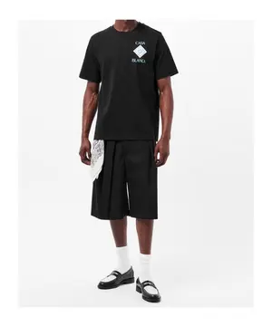Casablanca Logo Crew Neck T-shirt