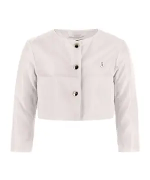 Herno Round Neck Buttoned Jacket