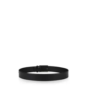 Polo Ralph Lauren Plaque Buckle Leather Belt