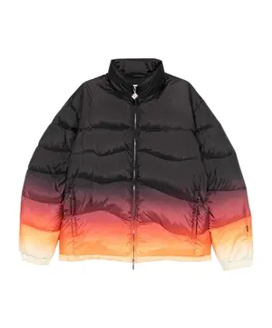 Casablanca Gradient Quilted Zip-up Padded Jacket