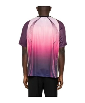 Casablanca Aubergine Gradient Short-sleeve T-shirt