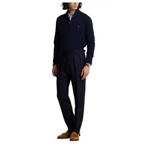 Polo Ralph Lauren Embroidered Zip-up Pullover - Black