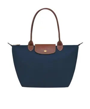 Longchamp Le Pliage Medium Tote - Blue