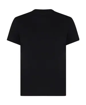 AMI Paris Logo Short-sleeved T-shirt - Black