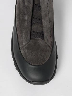 Zegna Triple Stitch Monte Low-top Sneakers - Black