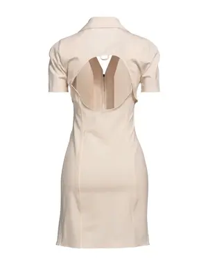 Jacquemus Short Sleeve Shirt Dress - Ivory