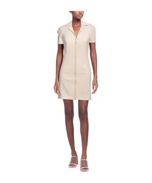 Jacquemus Short Sleeve Shirt Dress - Ivory