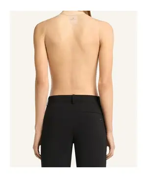 COURREGES Courrèges Illusion Sequins Bodysuit - Chenxi Orange