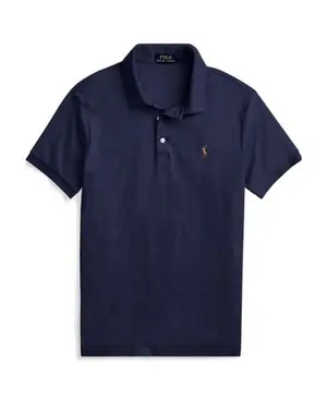 Polo Ralph Lauren Navy Blue Logo Short-sleeved Polo Shirt