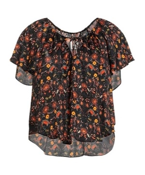 Isabel Marant Étoile Short-sleeved V-neck Top - Black