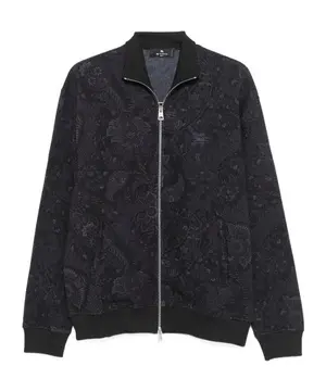 Etro Paisley-print Sweatshirt - Black