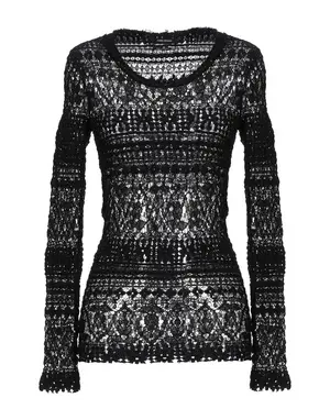 Isabel Marant Étoile Solid Color Lace Top