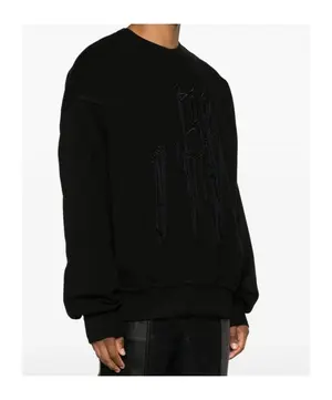 MISBHV Cws2 Fringed Detail Crewneck Sweatshirt