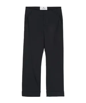 Etro Pegaso Motif Slim-fit Trousers