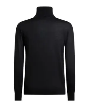 Etro Cashmere Silk Turtleneck Sweater - Black