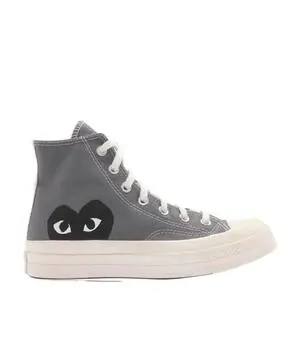 Play Comme Des Garcon Logo High-top Sneakers