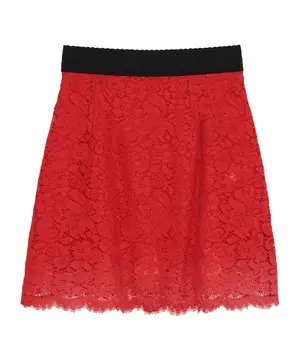 Dolce & Gabbana Lace Mini Skirt