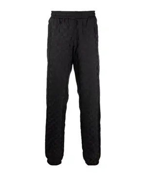 MISBHV Logo-monogram Tapered Joggers - Black