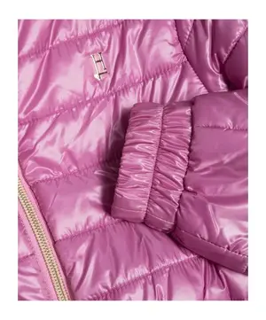 Herno Metallic Cropped Padded Jacket