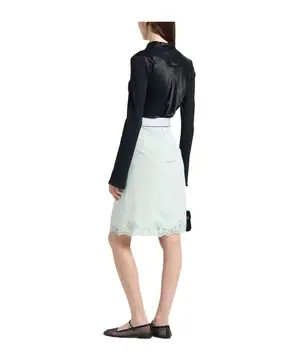 Dolce & Gabbana Elasticated Lace Midi Skirt