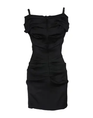 Dolce & Gabbana Deep V-neck Sleeveless Dress