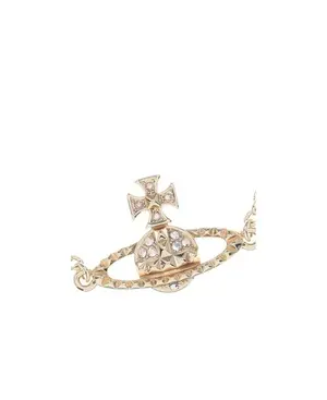 VIVIENNE WESTWOOD Logo Bracelet With Crystal Embellishments
