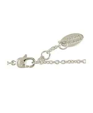 VIVIENNE WESTWOOD Orb Logo Bracelet With Crystal Embellishments