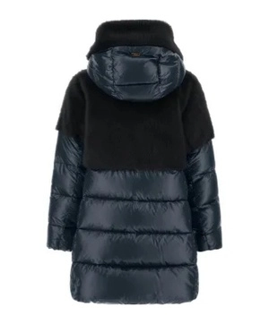 Herno Zip-fastening Faux Fur And Down Coat