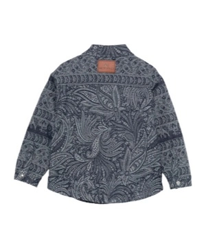 Etro Paisley Print Denim Jacket