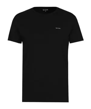 Paul Smith Logo Crew Neck T-shirt - Black