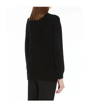 Max Mara Long-sleeve Crew-neck Knit Top