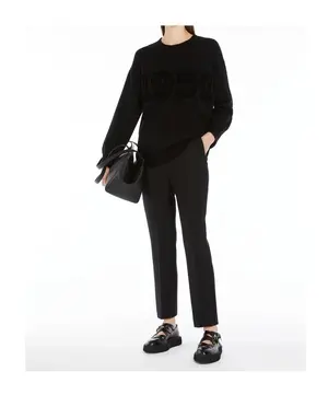 Max Mara Long-sleeve Crew-neck Knit Top