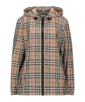 Burberry Printed Casual Jacket - Sand-colored