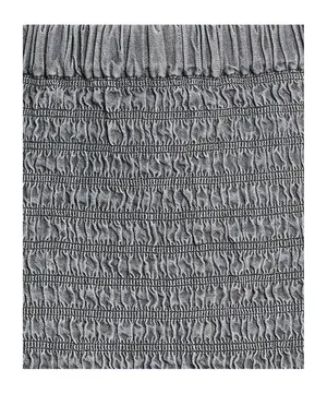 Isabel Marant Étoile Denim Midi Skirt With Gathered Ruffles - Black